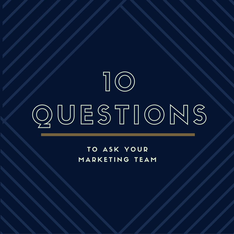 10 Questions to Ask Your Marketing Team | MEGAN RUESINK